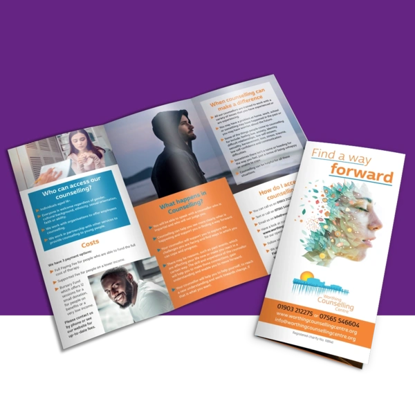 Folded & Laminated Leaflets Printing | Sussex Print